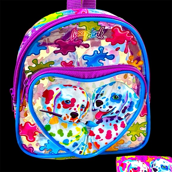 Lisa Frank | Bags | Vintage Lisa Frank Mini Backpack Dalmatians | Poshmark